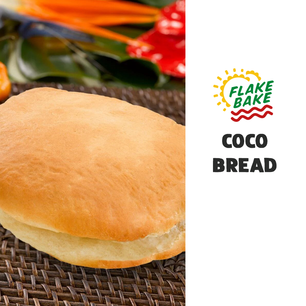Coco Bread – Flake Bake